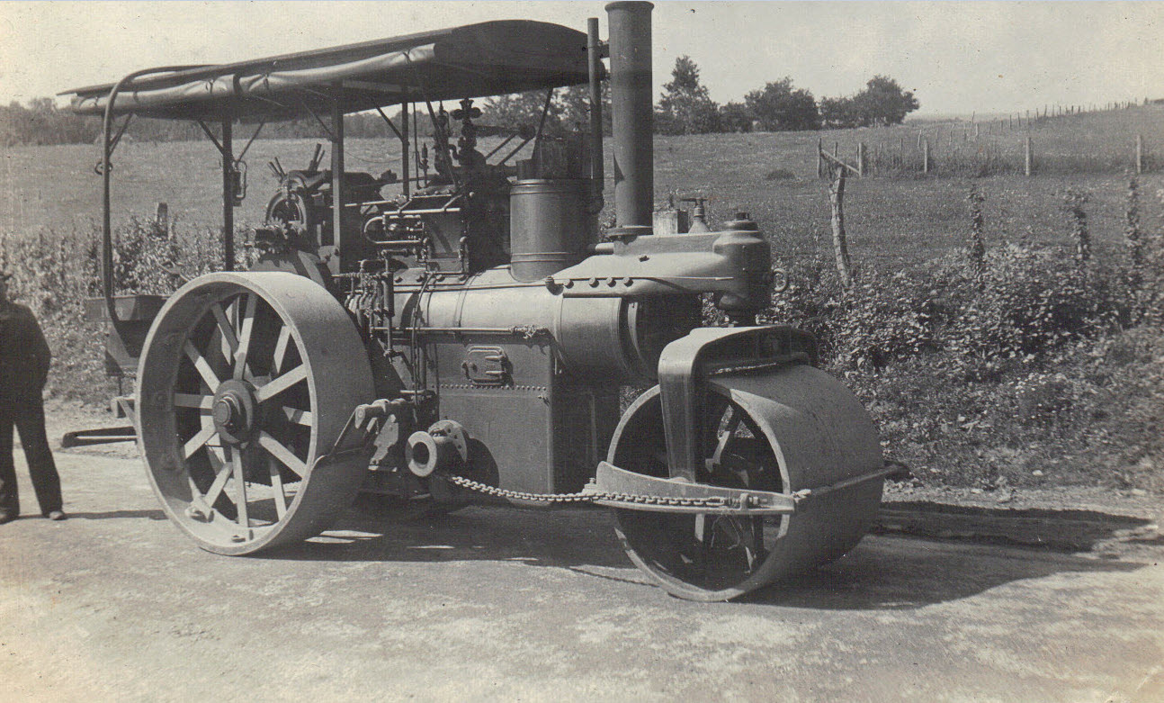 steam road roller | Reed Brothers Dodge History 1915 – 2012