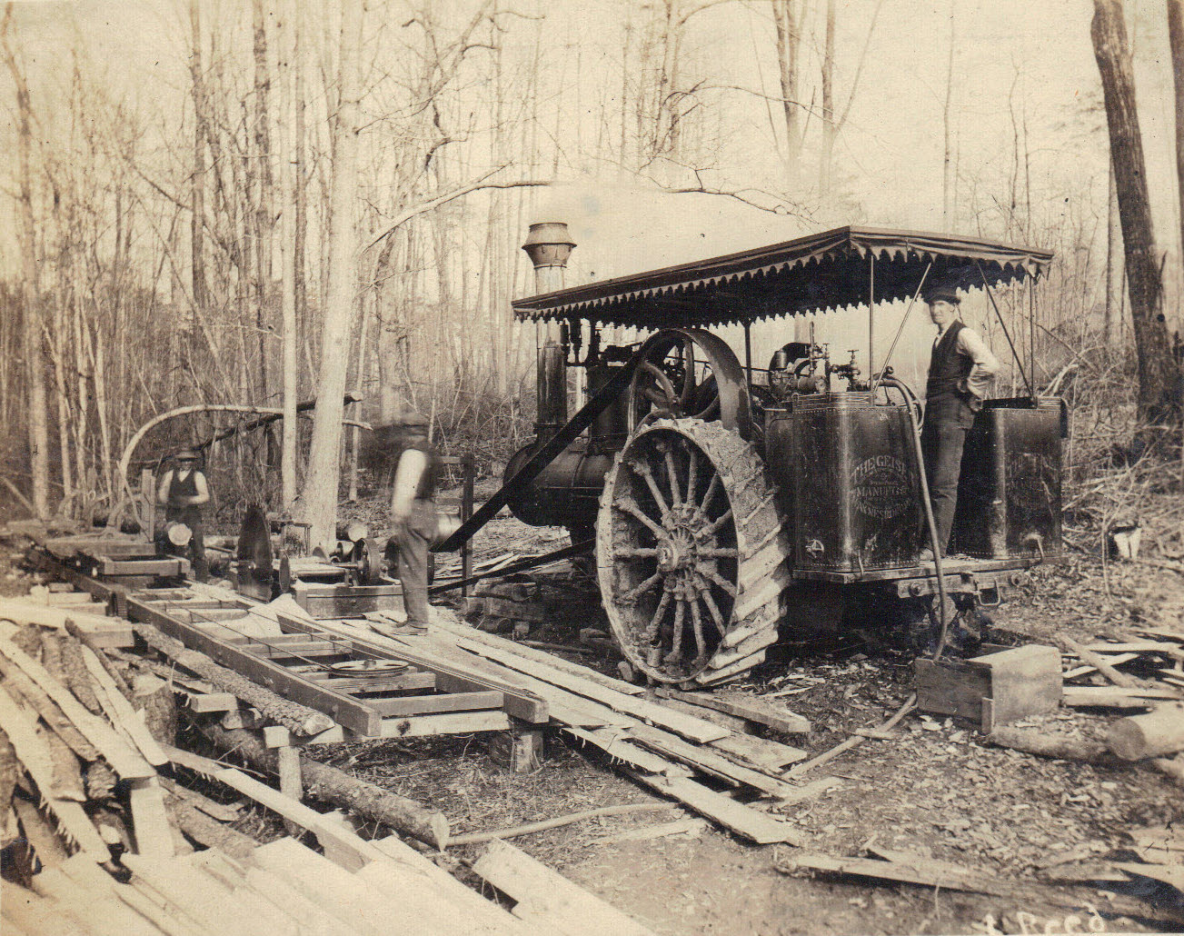 Lewis Reed Photos: Steam-Powered Engines | Reed Brothers Dodge History ...