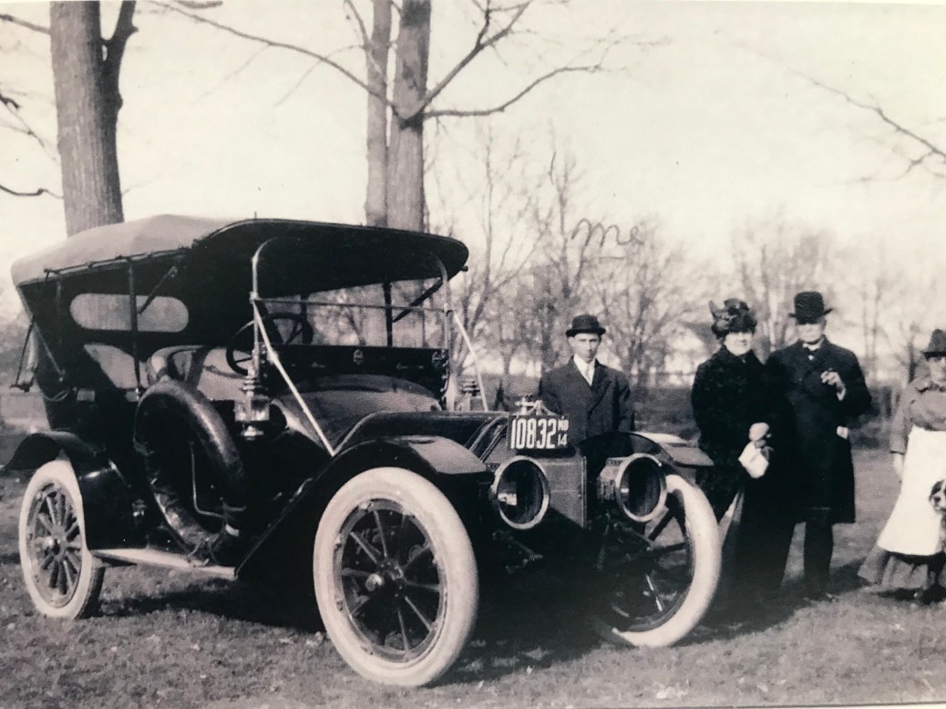 Lewis Reed As Chauffeur | Reed Brothers Dodge History 1915 – 2012
