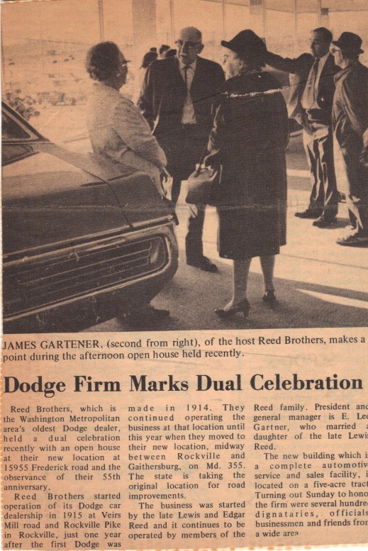 47 Years Ago Today: New Facility Grand Opening | Reed Brothers Dodge ...