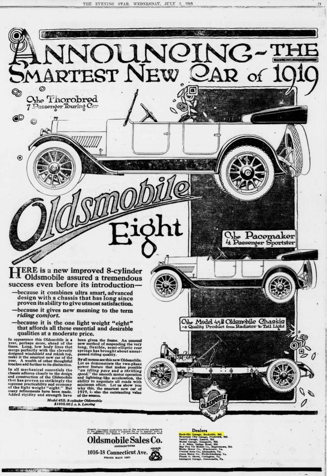 Early Newspaper Ads | Reed Brothers Dodge History 1915 – 2012