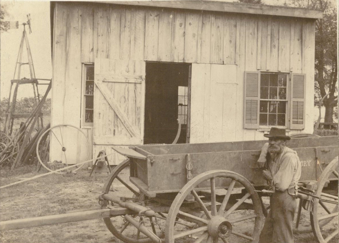 The Reed Family (Blacksmithing in Darnestown c. 1870) | Reed Brothers ...