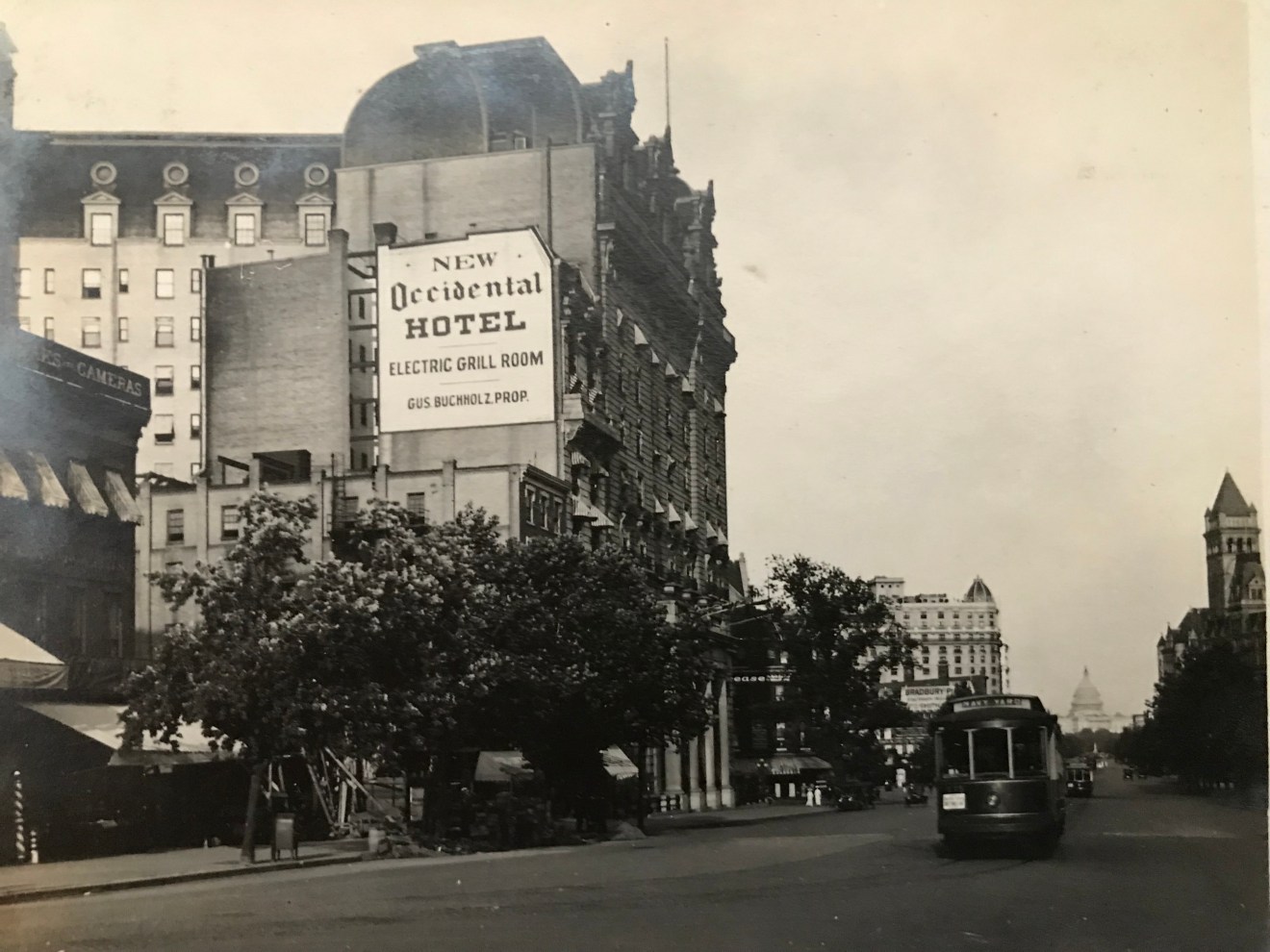 Then & Now: New Occidental Hotel Washington, DC | Reed Brothers Dodge ...