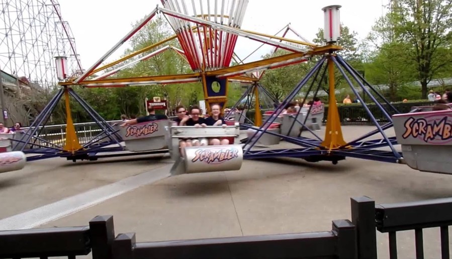 Scrambler carnival ride | Reed Brothers Dodge History 1915 – 2012