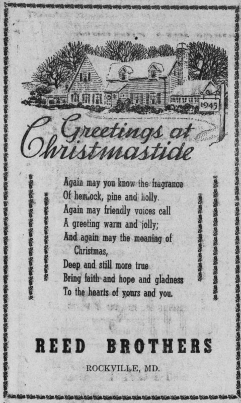 Merry Christmas 2025 | Reed Brothers Dodge History 1915 – 2012